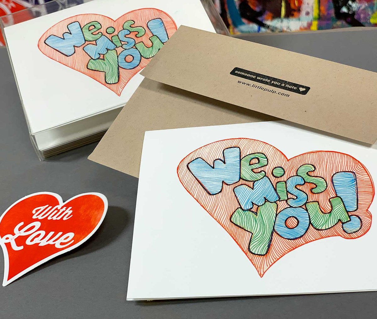 I Will Miss You Cards For Kids